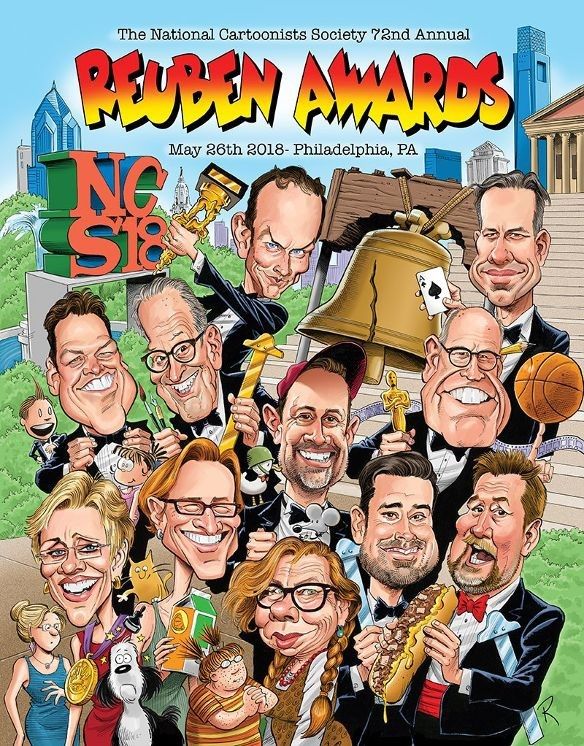Reuben Awards Poster Reveals Special Honorees – The Daily Cartoonist