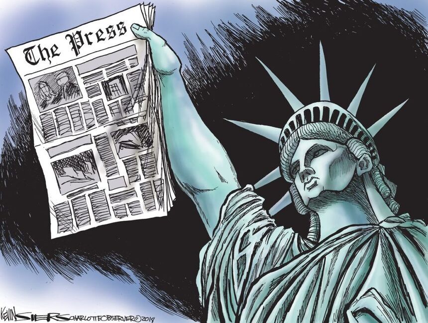 Comic Strip of the Day: Press Freedom, if you can keep it – The Daily ...