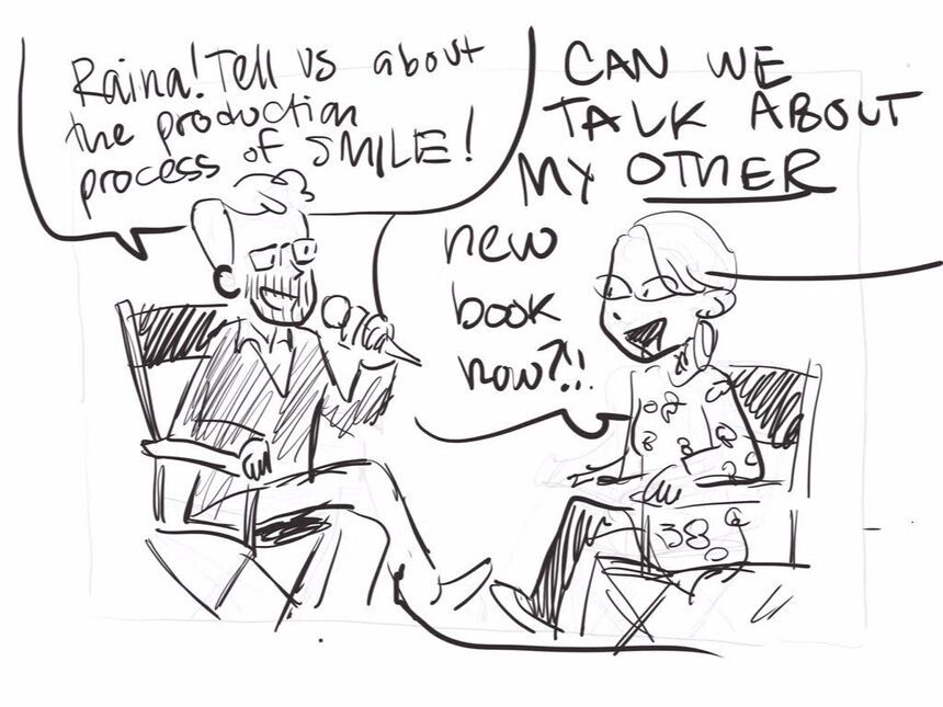 Raina’s New Graphic Novel = 1,000,000 Print Run – The Daily Cartoonist