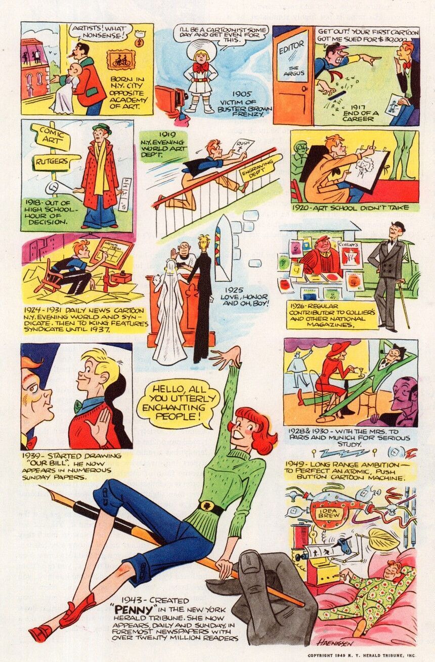 Cartoonists’ Comic Strip Autobiographies – The Daily Cartoonist