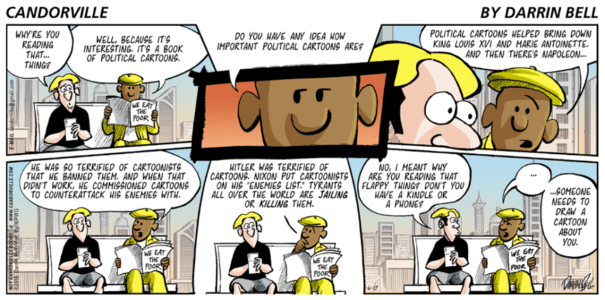 Candorville/Rudy Park Amalgamation Explained – The Daily Cartoonist