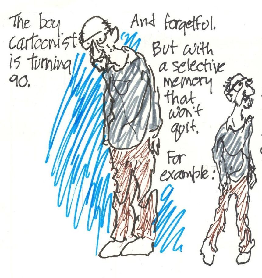 Jules Feiffer Joins Senior Strippers* List – The Daily Cartoonist