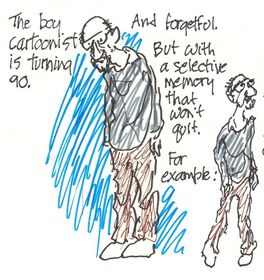 Jules Feiffer Joins Senior Strippers* List – The Daily Cartoonist