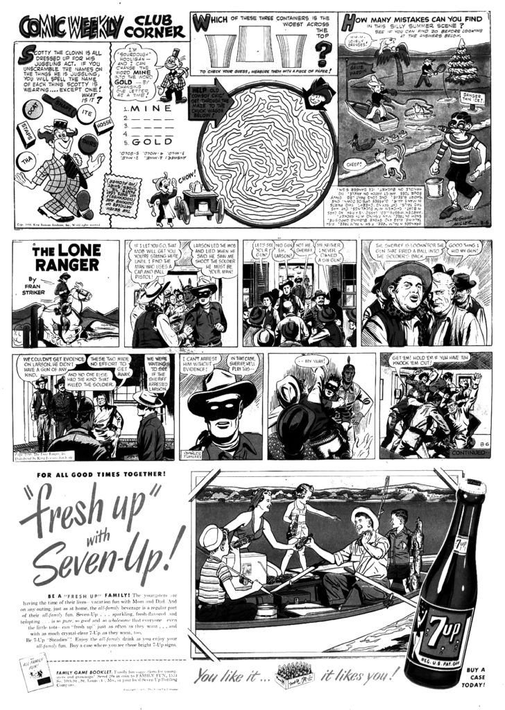 CSotD: The Comic Weekly Man – The Daily Cartoonist