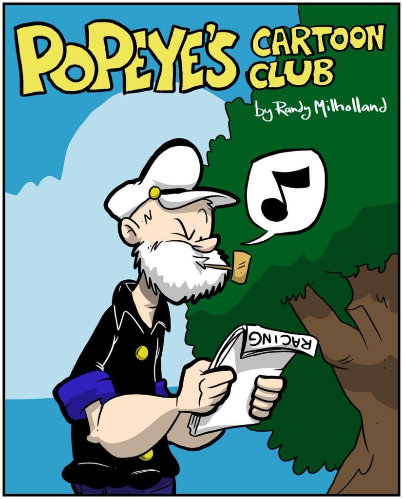 It’s A Milholland Popeye Cartoon Club Extra! – The Daily Cartoonist
