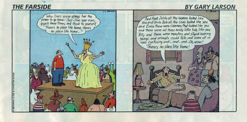 First and Last – The Far Side – The Daily Cartoonist