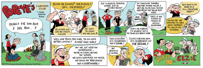 Quintessential Sunday Comic Strip Samples – The Daily Cartoonist