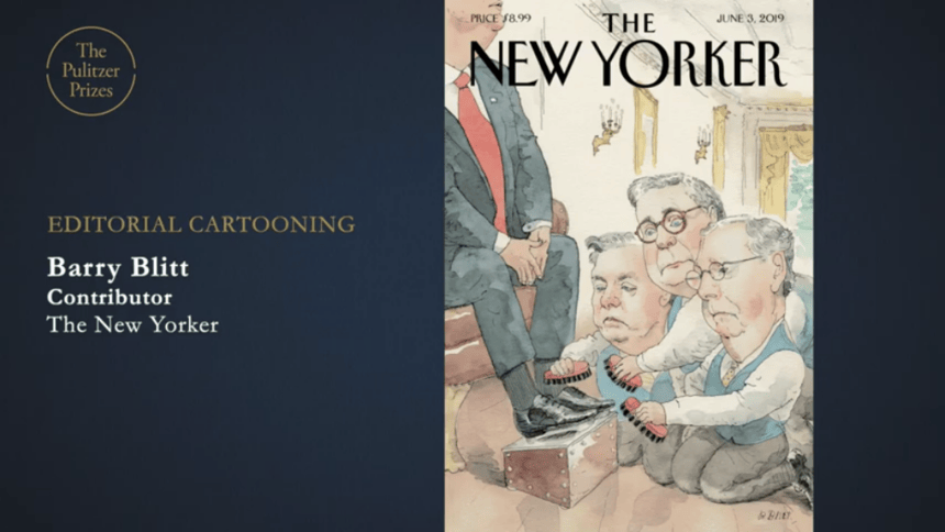 Barry Blitt Wins 2020 Editorial Cartooning Pulitzer – The Daily Cartoonist