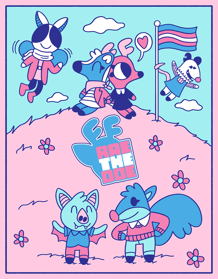 Olive Brinker’s Rae The Doe Joins Comics Kingdom – The Daily Cartoonist