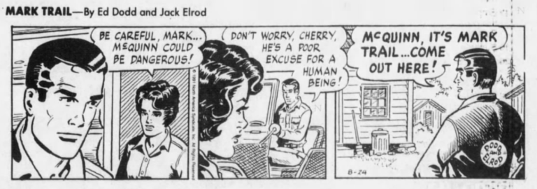 First and (for now) Last – Mark Trail – The Daily Cartoonist