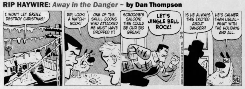 Rip Haywire: Away in the Danger by Dan Thompson, the Last NEA Christmas ...