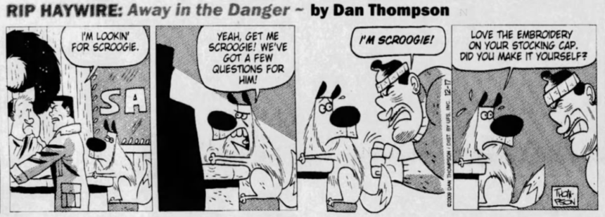 Rip Haywire: Away in the Danger by Dan Thompson, the Last NEA Christmas ...