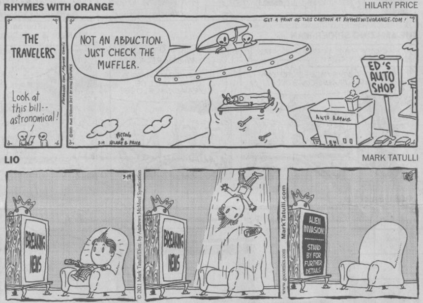 Juxtaposition of All Time – The Daily Cartoonist