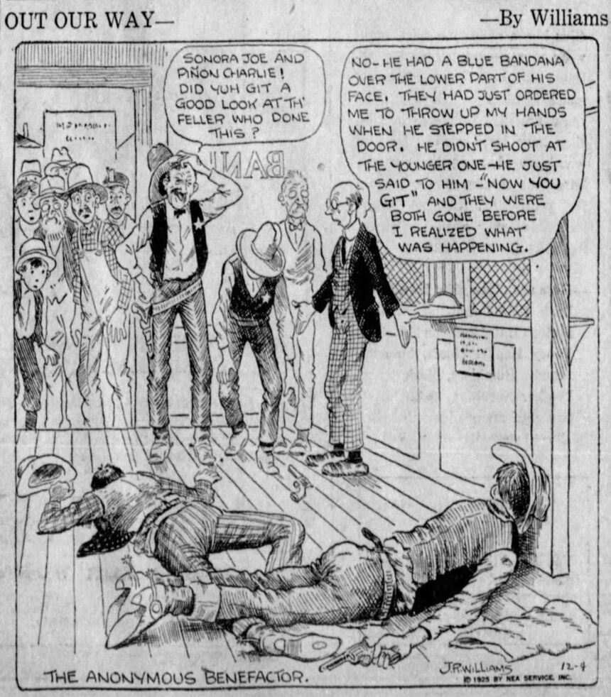 Out Our Way: Tales From the Bunkhouse – The Daily Cartoonist