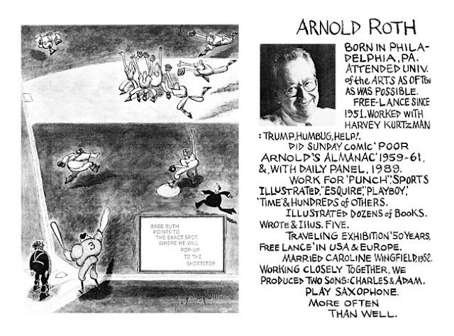 Happy Birthday Arnold Roth – The Daily Cartoonist