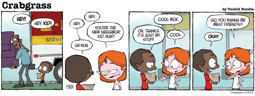 Crabgrass Newspaper Launch Rescheduled – The Daily Cartoonist