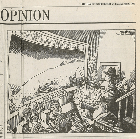 25 Years: Graeme MacKay & The Hamilton Spectator – The Daily Cartoonist