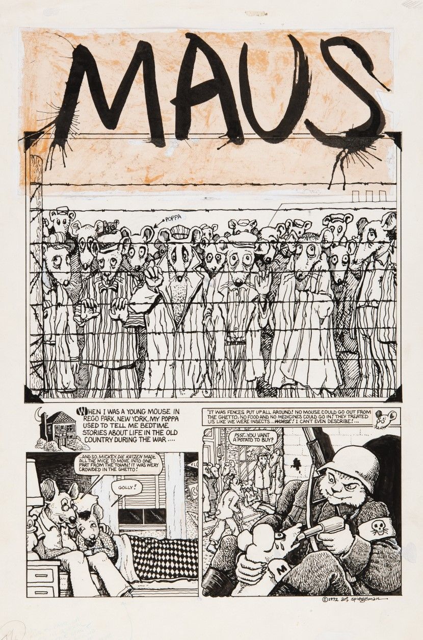 50 Years Ago – Maus Origins – The Daily Cartoonist