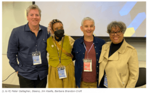 Barbara Brandon-Croft, Peter Gallagher, Jim Keefe, Steenz and the CXC ...