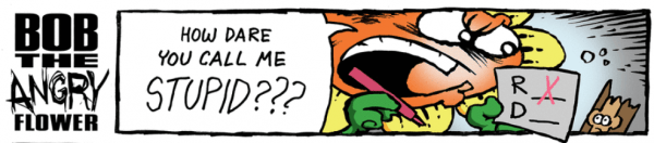 Bob the Angry Flower – New to GoComics – The Daily Cartoonist