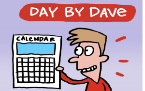 Day By Dave by Dave (New GoComics Comic) – The Daily Cartoonist