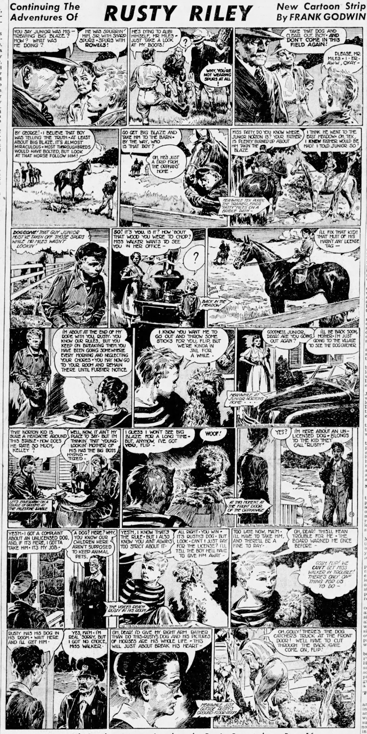 First and Last: Rusty Riley – The Daily Cartoonist