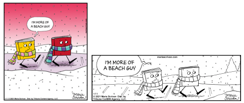 Maria Scrivan Ends Half Full Syndication – The Daily Cartoonist