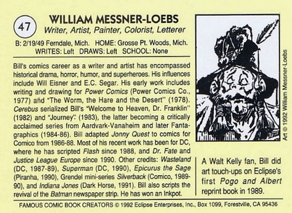 Cartoonist Bill Messner-Loebs Fundraiser - The Daily Cartoonist