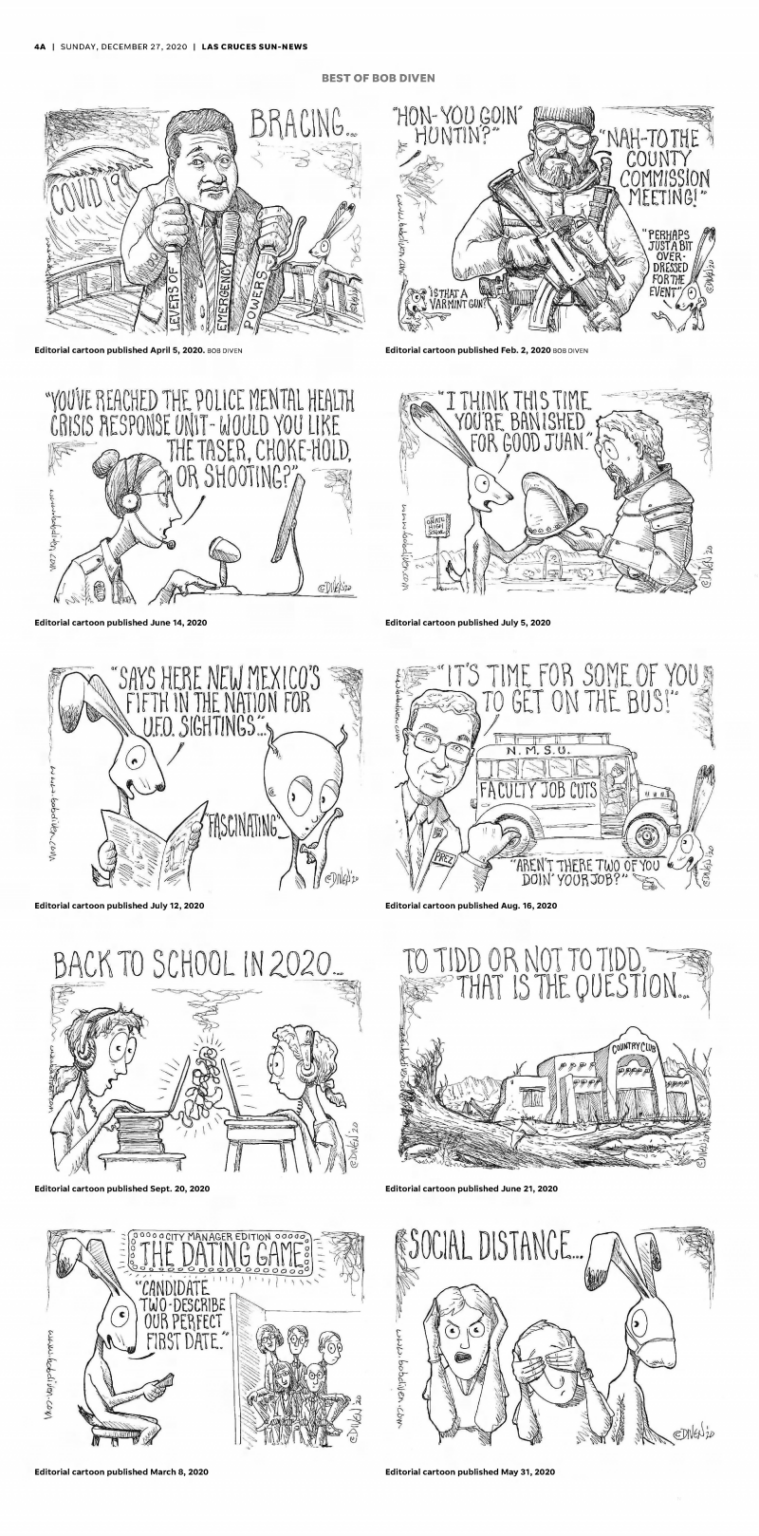 Bob Diven Retires from the Cartooning Life – The Daily Cartoonist