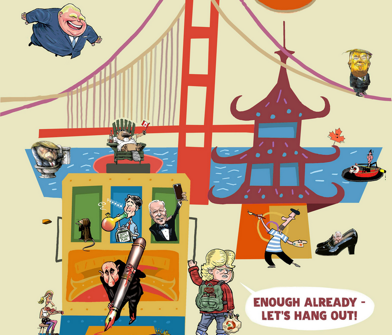 MacKay Makes Cartoonists’ Convention – The Daily Cartoonist