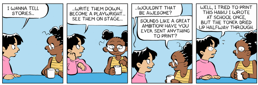 Wannabe by Luca Debus – New GoComic – The Daily Cartoonist