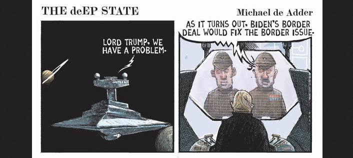 THE deEP STATE by Michael de Adder – The Daily Cartoonist