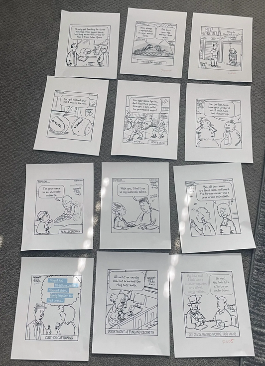 The Not-So-Bizarro World of Dan & Wayno – The Daily Cartoonist