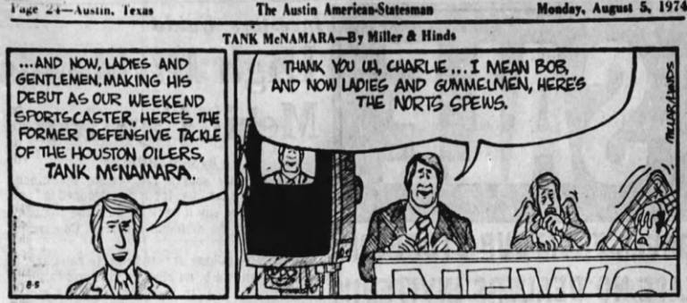 Retiring at 50? Not Tank McNamara – The Daily Cartoonist