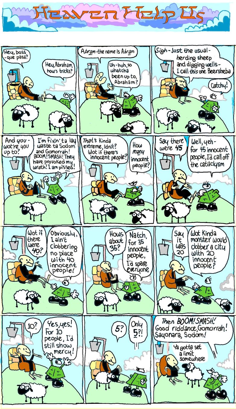 Man Overboard is Back – Heaven Help Us – The Daily Cartoonist