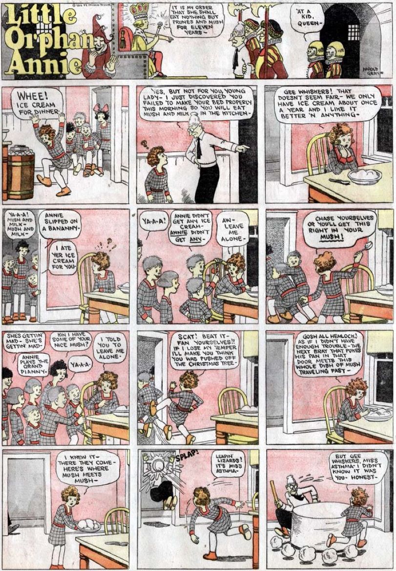 A Classic’s Centennial: Little Orphan Annie – The Daily Cartoonist