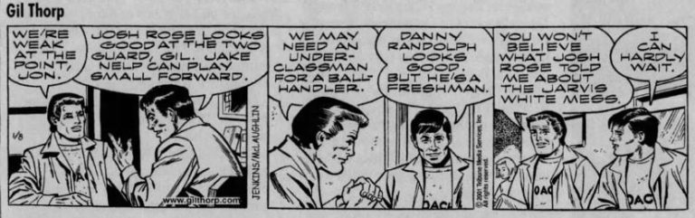 Berrill to Merrill, The Artists of Gil Thorp – The Daily Cartoonist