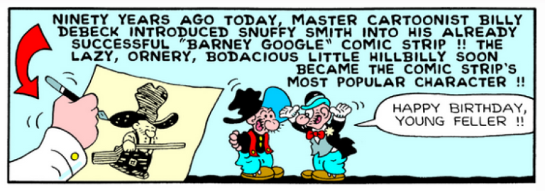 90 Years Ago – Meet Snuffy and Lowizie – The Daily Cartoonist