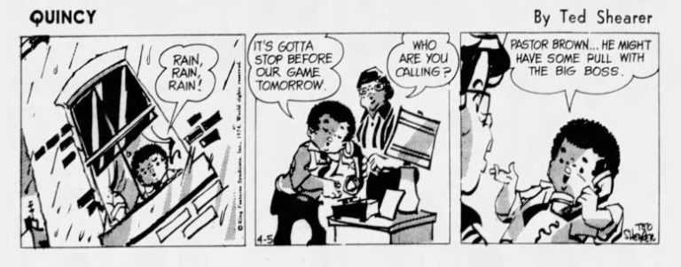 The “Lost” Quincy Strips – The Daily Cartoonist