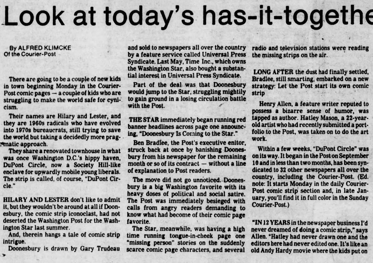 WPWG Comics Division *poof* – The Daily Cartoonist