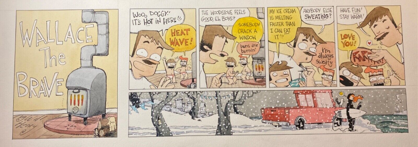 Giving (and Getting Original Art) Tuesday – The Daily Cartoonist