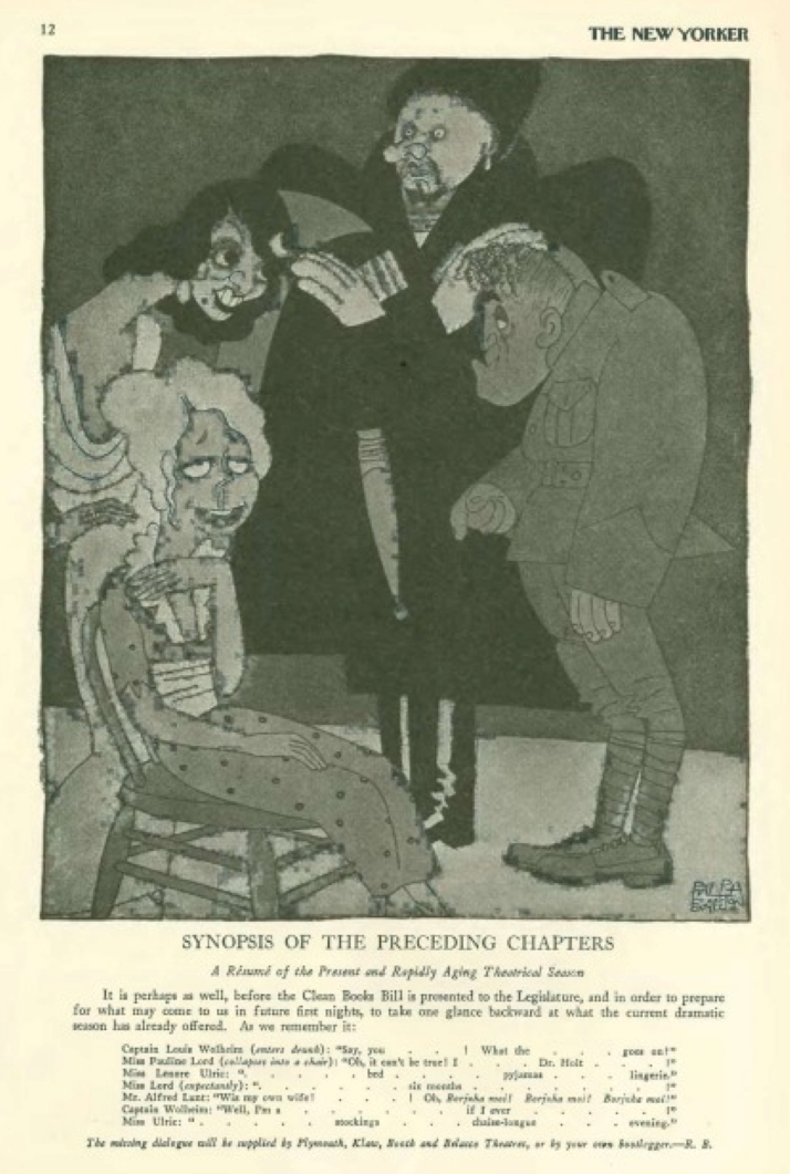 The New Yorker Vol. 1 No.1 – The Drawings – The Daily Cartoonist