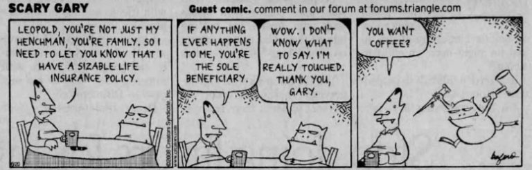 Scary Gary by Mark Buford 2008-2025 – The Daily Cartoonist