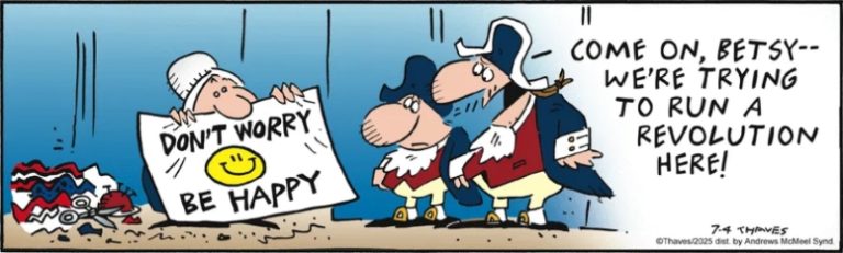 *Fourth of July* Comic Strips – Now (2025) and Then (1925) – The Daily ...