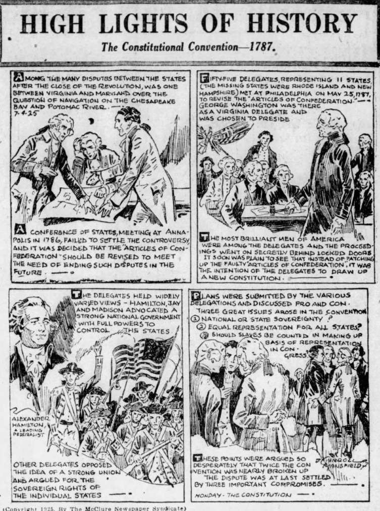 *Fourth of July* Comic Strips – Now (2025) and Then (1925) – The Daily ...