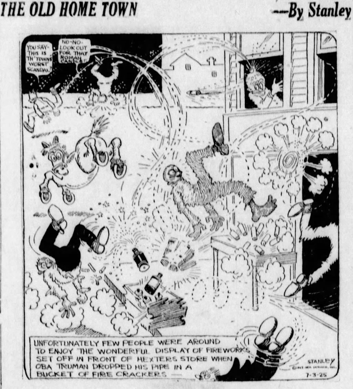 *Fourth of July* Comic Strips – Now (2025) and Then (1925) – The Daily ...