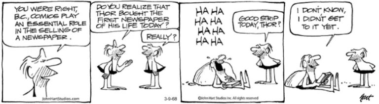 A Few Notes on Comical Strips from Now and Then – The Daily Cartoonist