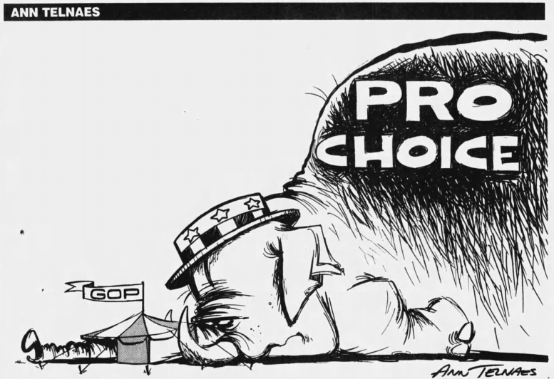 Cheerleader and Cocktail Waitress Ann Telnaes Interviewed-Profiled ...