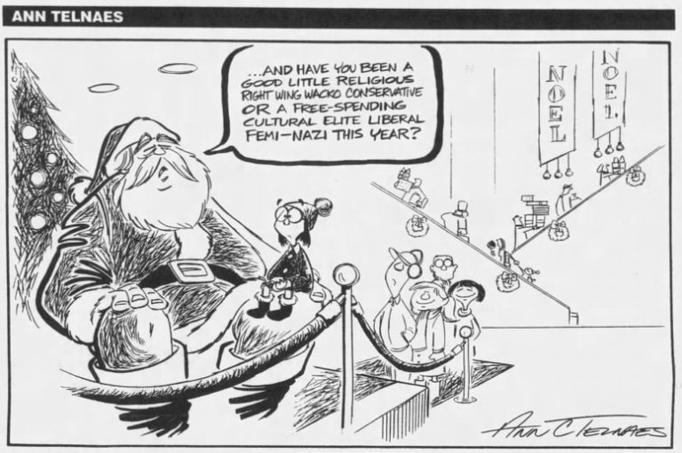 Cheerleader and Cocktail Waitress Ann Telnaes Interviewed-Profiled ...