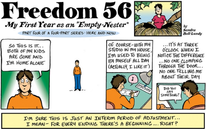 Comic Strip Rarities: Freedom 56, The Sandra Bell-Lundy Mini-Series ...
